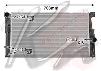 Radiateurs / Climatisation Pour BMW S5 F10/F11 M -TECK - BM103 03/10→06 ...