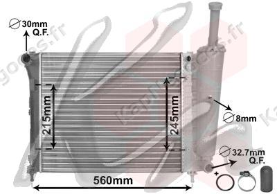 Radiateurs / Climatisation Pour FIAT 500 - FT010 05/07→06/15 ...