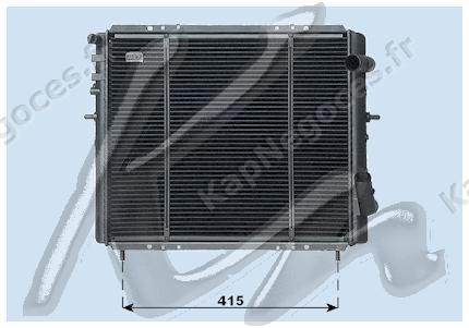 Radiateurs / Climatisation Pour RENAULT CLIO - RN020 07/90→03/96 ...
