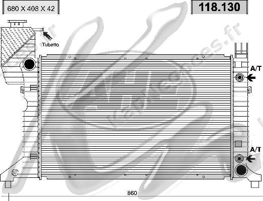 Radiateurs / Climatisation Pour MERCEDES SPRINTER - ME241 03/00→07/02 ...
