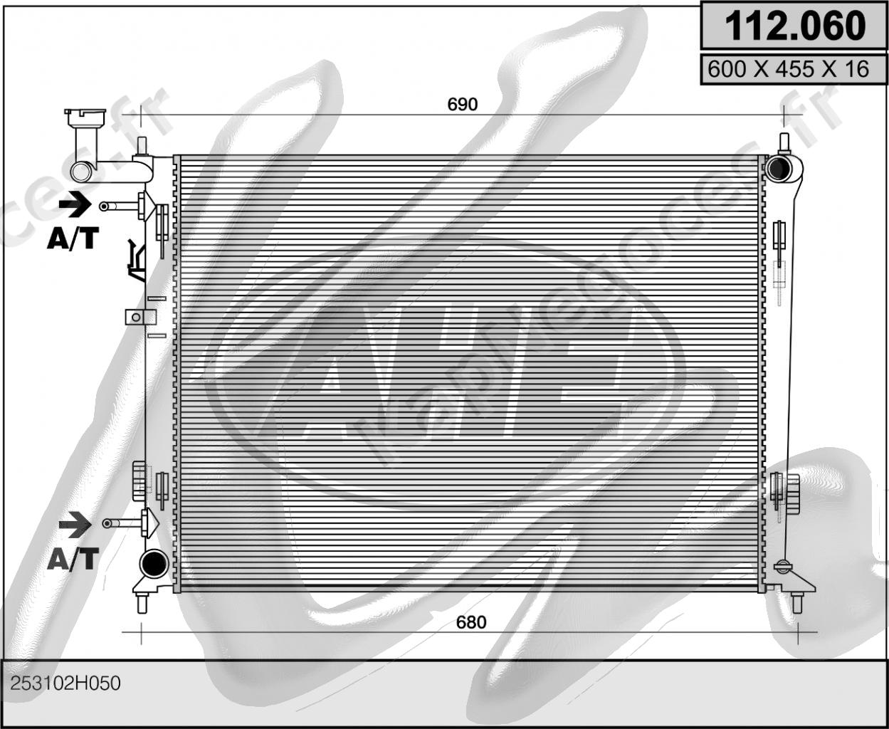 Radiateurs / Climatisation Pour HYUNDAI I-30 - HY248 07/07→06/10 ...